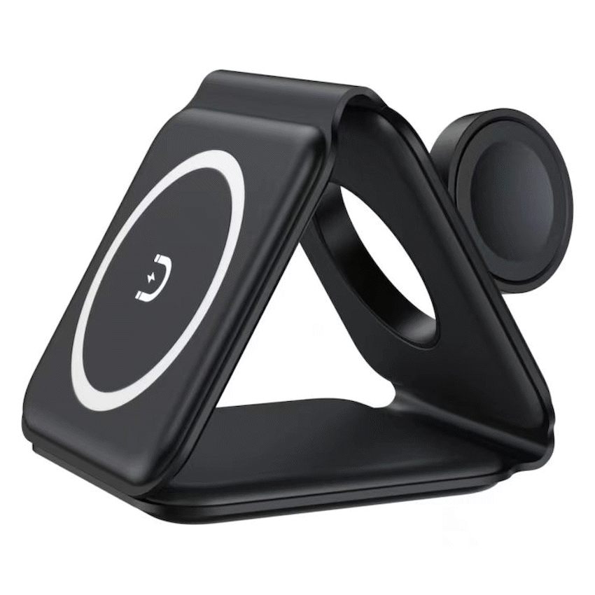 Volkano Triplex Series 3-in-1 Wireless Travel Charger - Student Edge